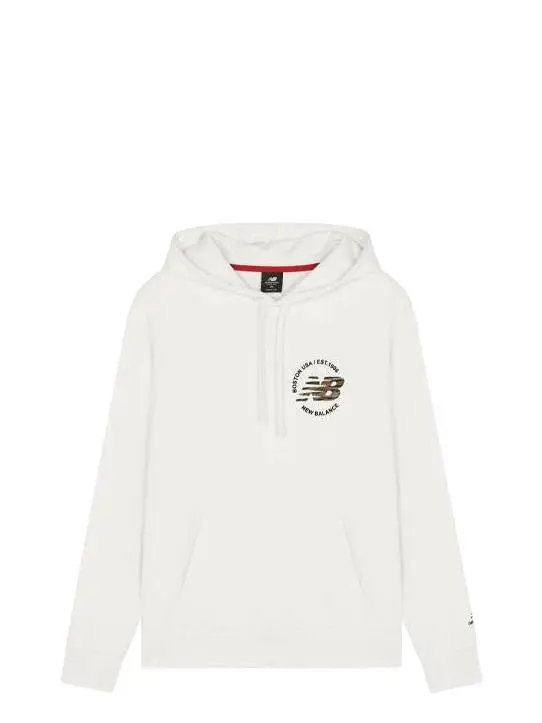 NEW BALANCE Cny New Year Series Logo Hoodie - White