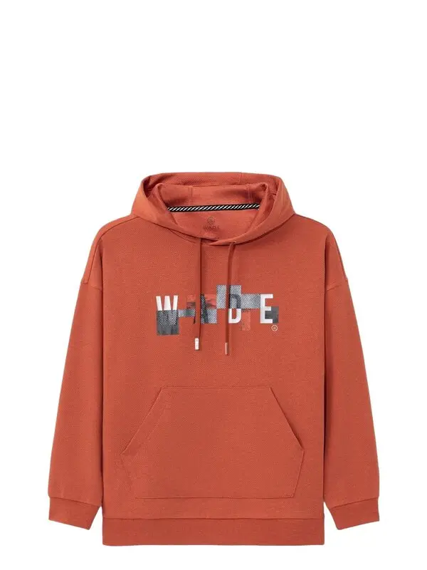 LI-NING Way Of Wade Graphic Hoodie - Orange/multi-color