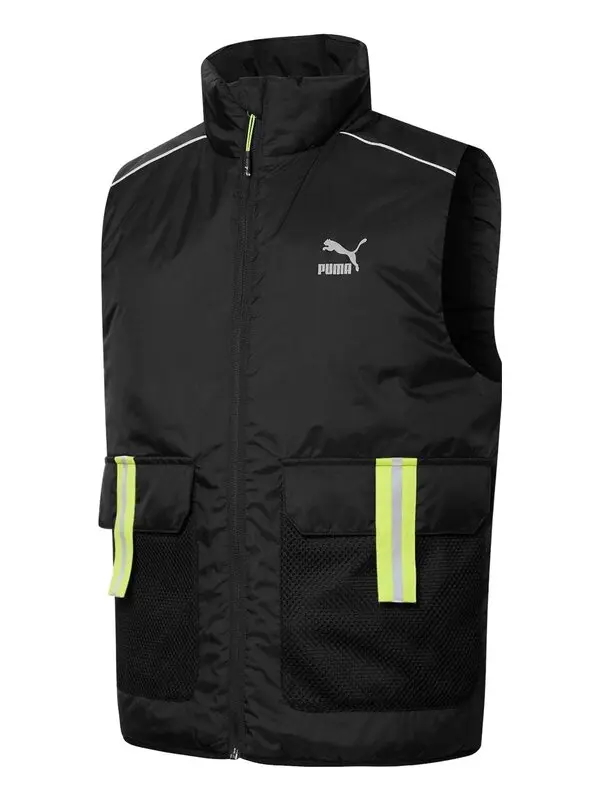 PUMA Logo Sleeveless Vest - Black