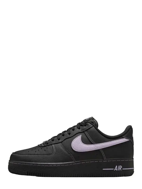 Nike Force 1 Low Sneakers - Black/light Lilac