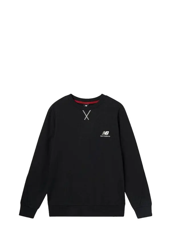 NEW BALANCE Athletics French Terry Crewneck - Black