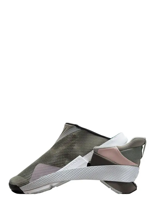 Nike Go Flyease Athletic Sneakers - Green/pink/white