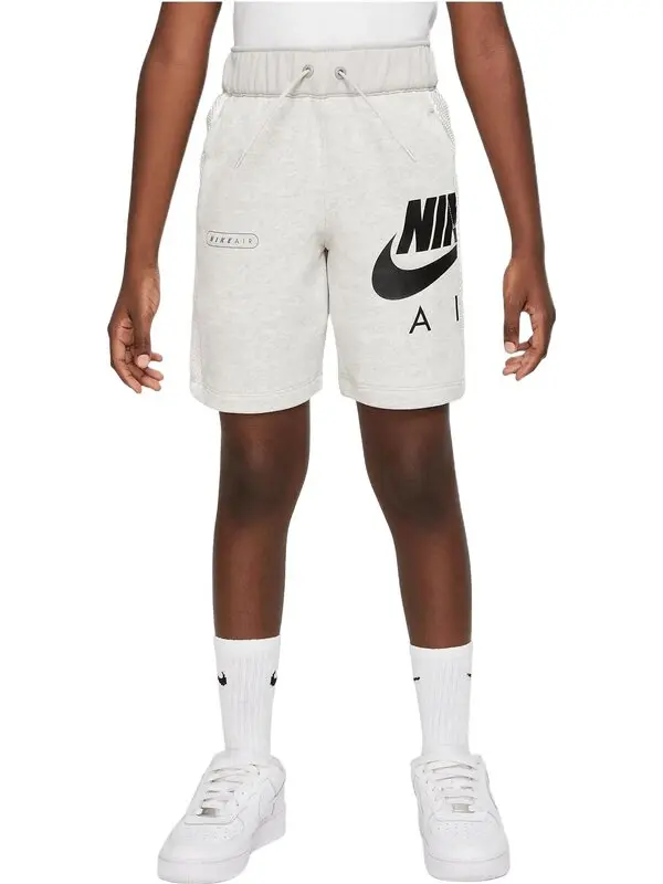 Nike French Terry Logo Shorts - Grey/multi-color