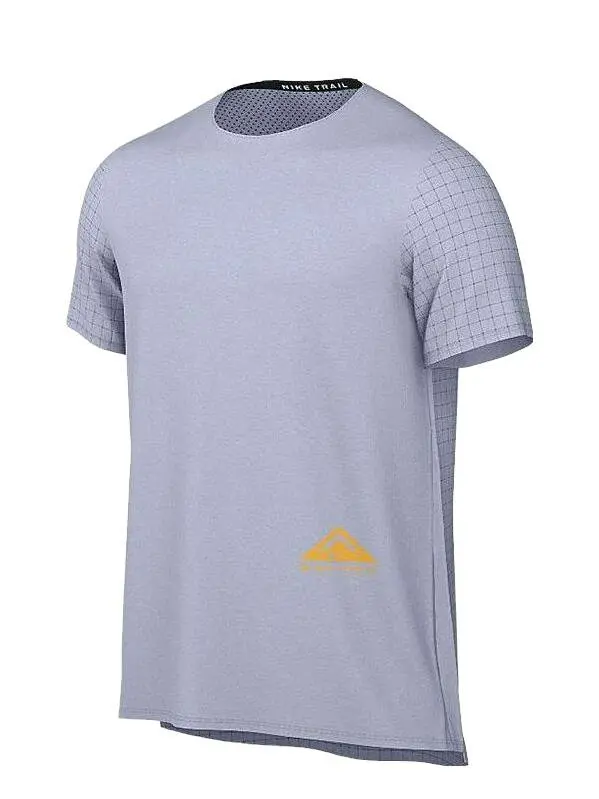 Nike Short Sleeve Crewneck T-shirt With Plaid Detail - Default Color