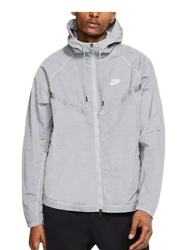 Nike Windrunner Hooded Jacket - Wolf Gray