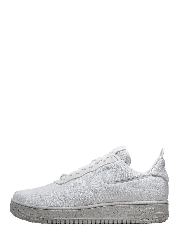 Nike Force 1 Crater Flyknit Next Nature - White