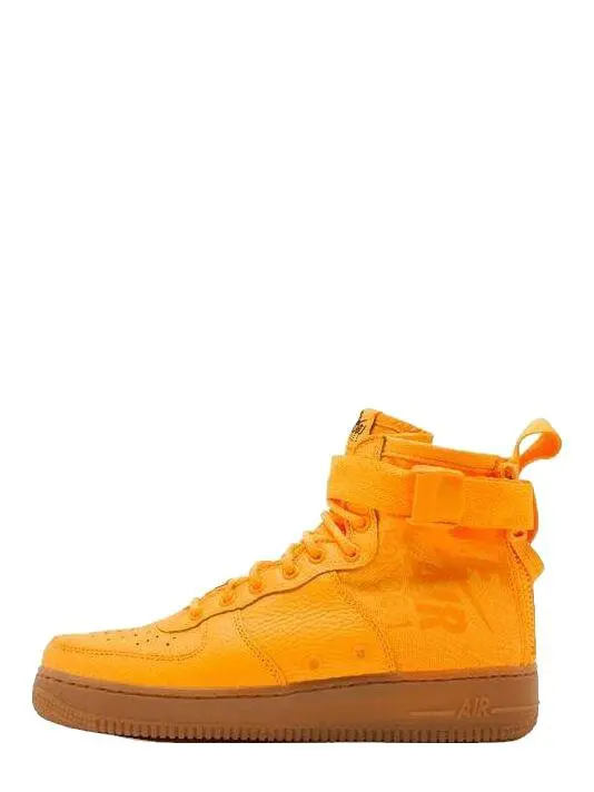Nike Sf Air Force 1 Mid "obj - Orange