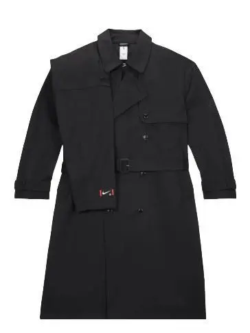 Nike X Martine Rose Collaboration Trench Coat - Navy/pitch Blue