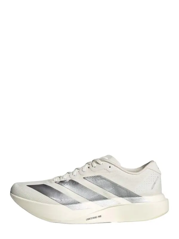 Adidas Adizero Evo Sl Woven Sneakers - Core White/core White/halo Silver