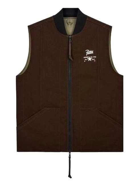 CONVERSE X Patta Utility Padded Vest - Brown