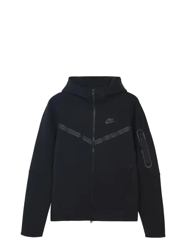 Nike Nsw Tech Fleece Zipper Jacket - Black