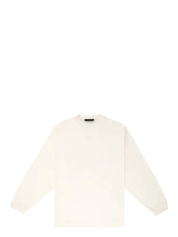 Fear Of God Fw23 Long Sleeve Tee 'cloud Dancer - White/beige