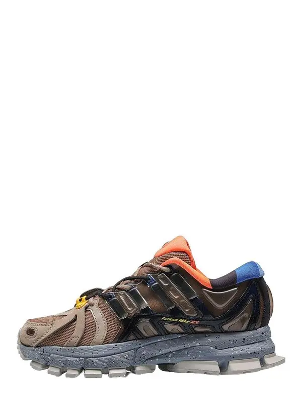 LI-NING Furious Rider Ace X 2019 New York Fashion Week Sneakers - Brown/black/blue