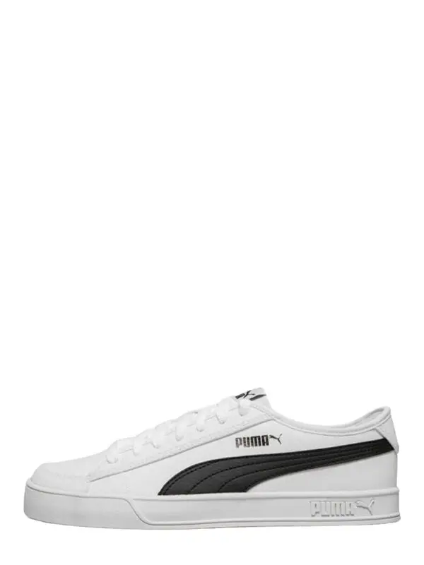 PUMA Smash V2 Vulc Sl Low Top Sneakers - White/black