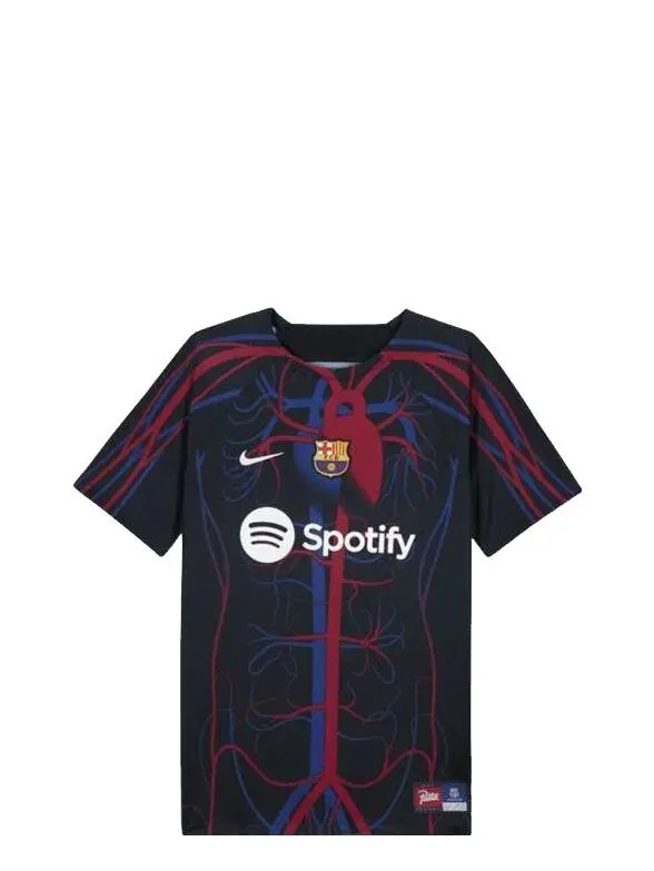 Nike X Patta X Fc Barcelona Culers Del Mn Jersey - Navy/red