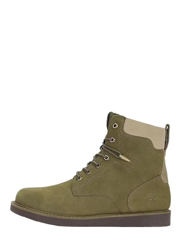 Timberland Newmarket Ii Lace-up Boots - Olive Green/beige