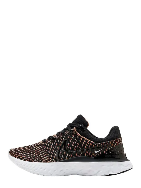 Nike React Infinity Run Flyknit 3 Sneakers - Black/red