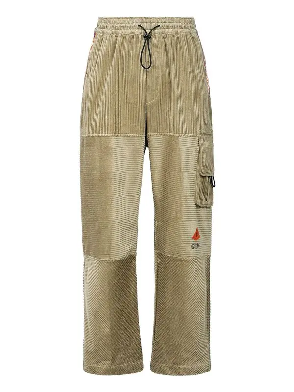 Nike Corduroy Cargo Straight Leg Trousers - Khaki