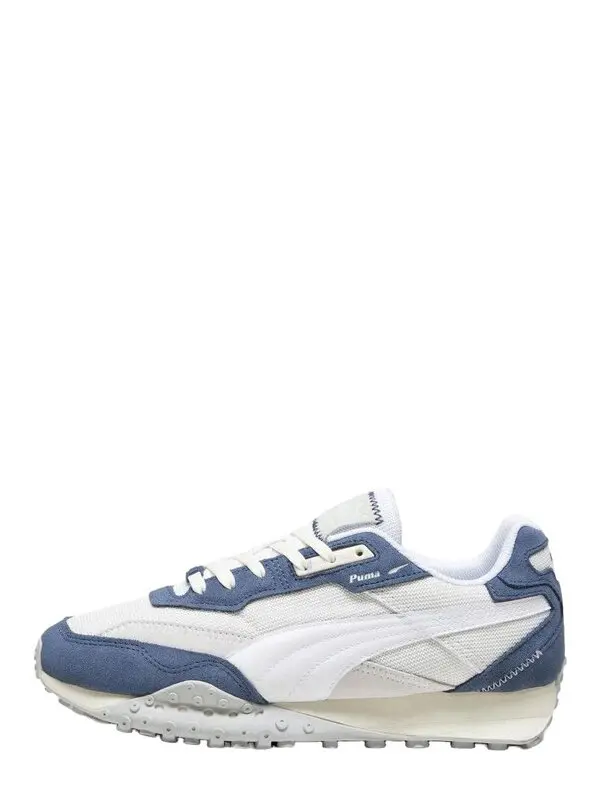 PUMA Blktop Rider Washed Sneakers - White/teal