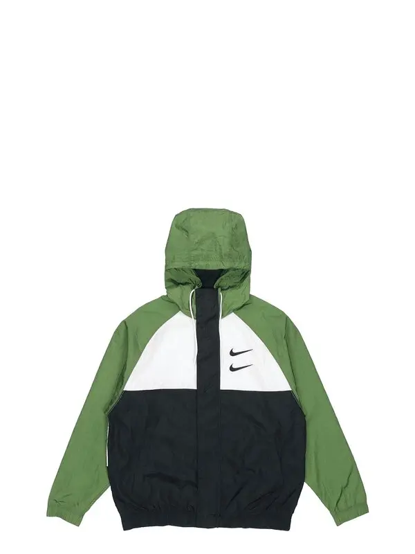 Nike Swoosh Windbreaker Jacket - Green