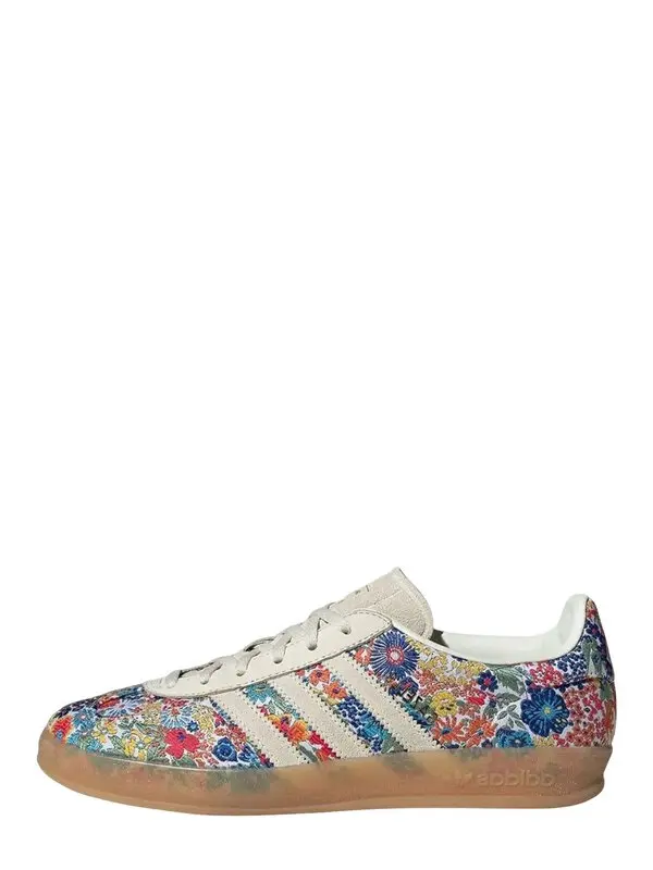 Adidas Gazelle Indoor "liberty London Floral Embroidery" Sneakers - Off/white/multi