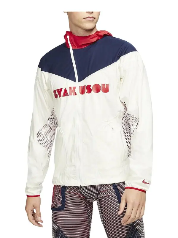 Nike X Gyakusou Crossover Splicing Hooded Jacket - Multi-color