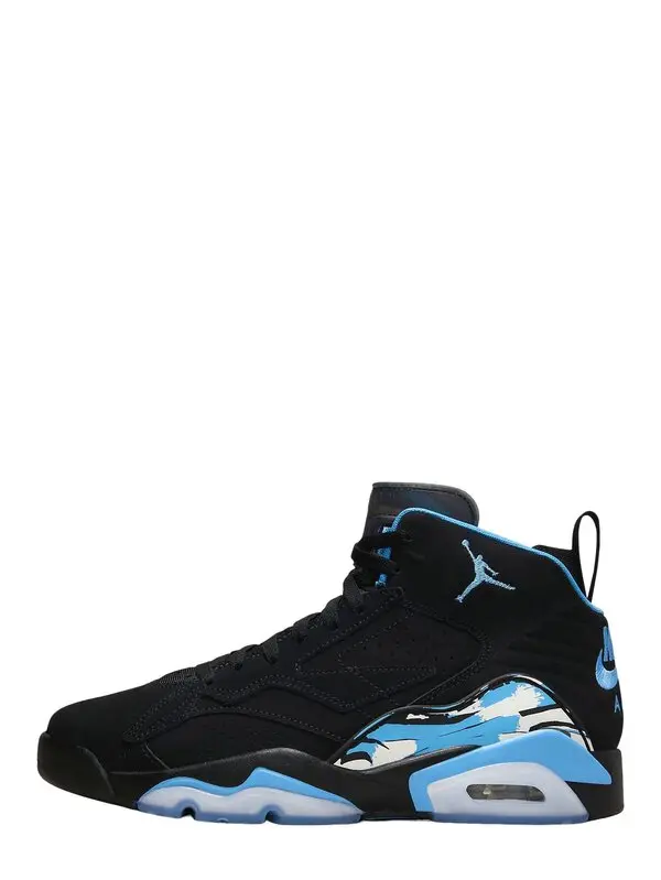 JORDAN Air Mvp High Top Sneakers - Black/white/university Blue