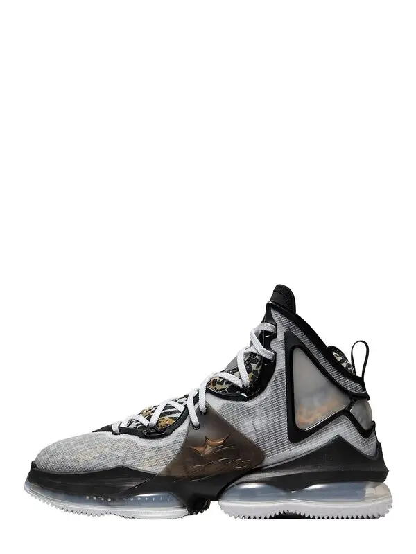 Nike Lebron 19 Ep "leopard" High Top Sneakers - Leopard/white/black