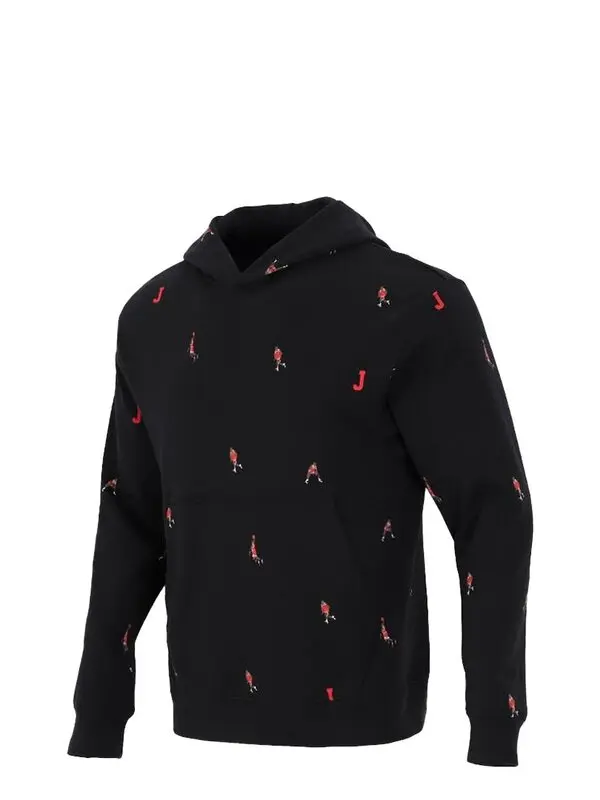 JORDAN Full Print Pullover Hoodie - Default Color