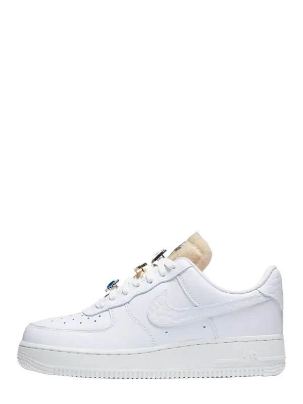 Nike Force 1 Low '07 Lx Embellished Sneakers - White/brown