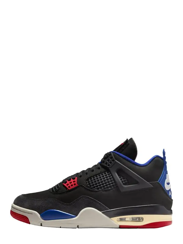 JORDAN Air Retro "rare Air" Sneakers - Black/fire Red/deep Royal Blue