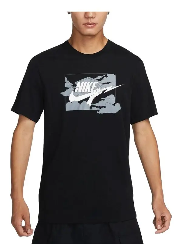 Nike Club Graphic T-shirt Asia Sizing - Black