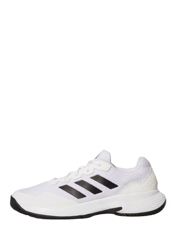 Adidas Gamecourt 2.0 Tennis Sneakers - Cloud White/core Black/cloud White