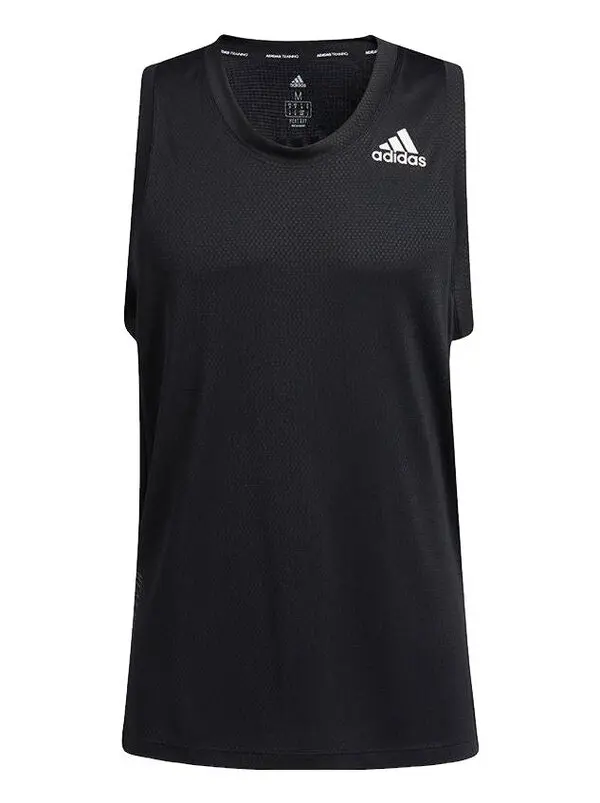 Adidas Hrdy 3s Tnk Casual Sports Breathable Vest - Black