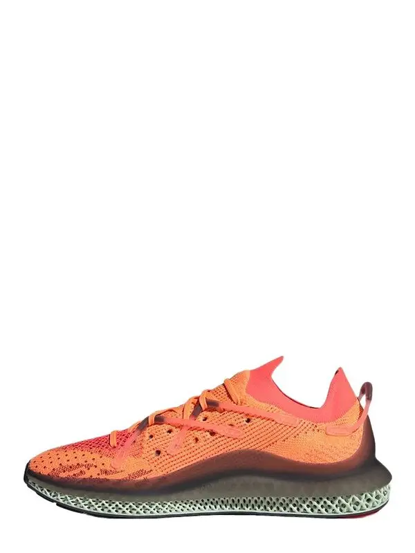 Adidas 4d Fusio "screaming Orange" Sneakers - Orange/gray