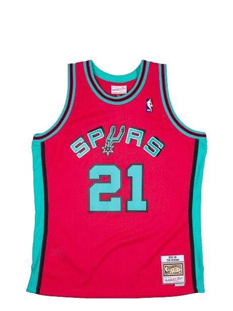 Mitchell & Ness Nba 98-99 Tim Duncan Spurs Retro Basketball Vest - Default Colorway