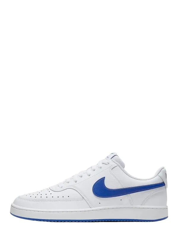 Nike Court Vision Low Top Sneakers - White/blue