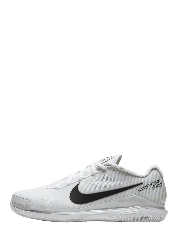 Nike Nikecourt Air Zoom Vapor Pro Tennis Shoes - White/black