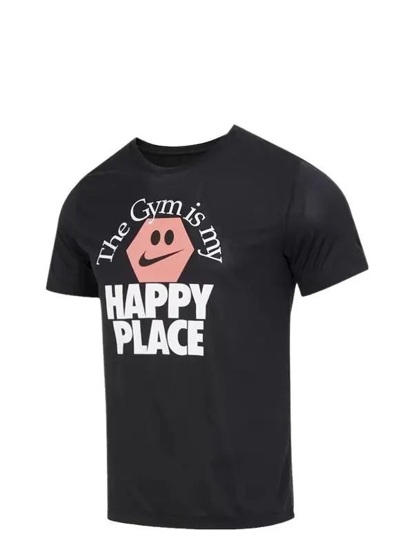 Nike Dri-fit Graphic T-shirt - Black