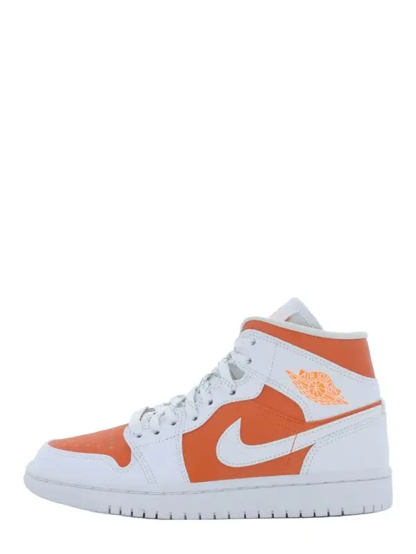JORDAN 1 Mid Se Sneakers - Bright Citrus/white