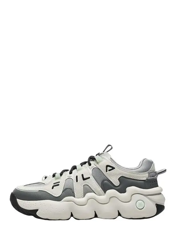 FILA Panini Basketball Shoes 'white Grey - White/grey