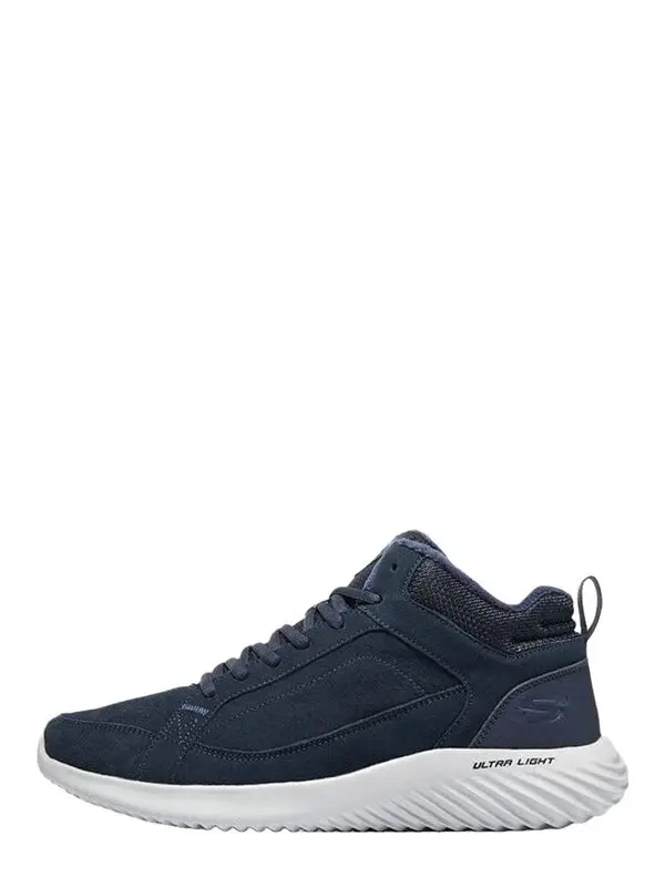 Sketchers High Top Sneakers - Navy/white