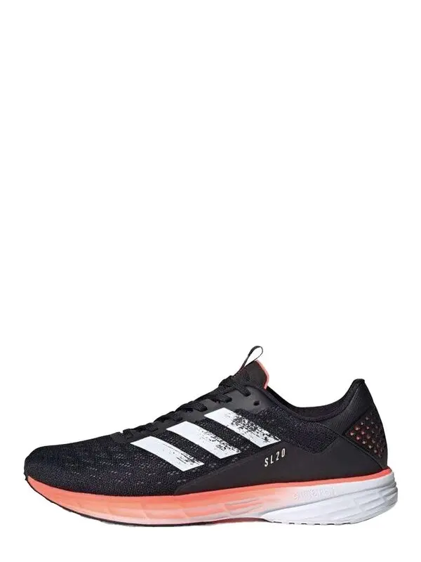 Adidas Sl 20 "signal Coral" Athletic Sneakers - Black