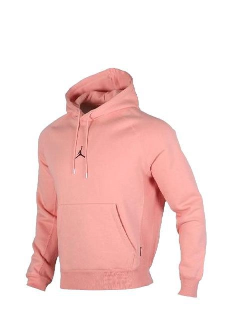 JORDAN Athleisure Logo Fleece Lined Hoodie - Pink