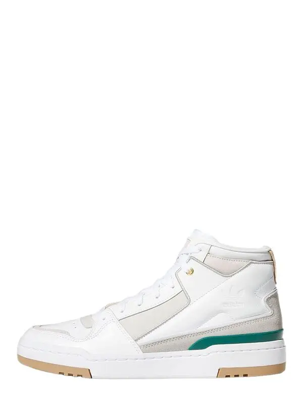 Adidas Forum Luxe Mid Sneakers - White/gray