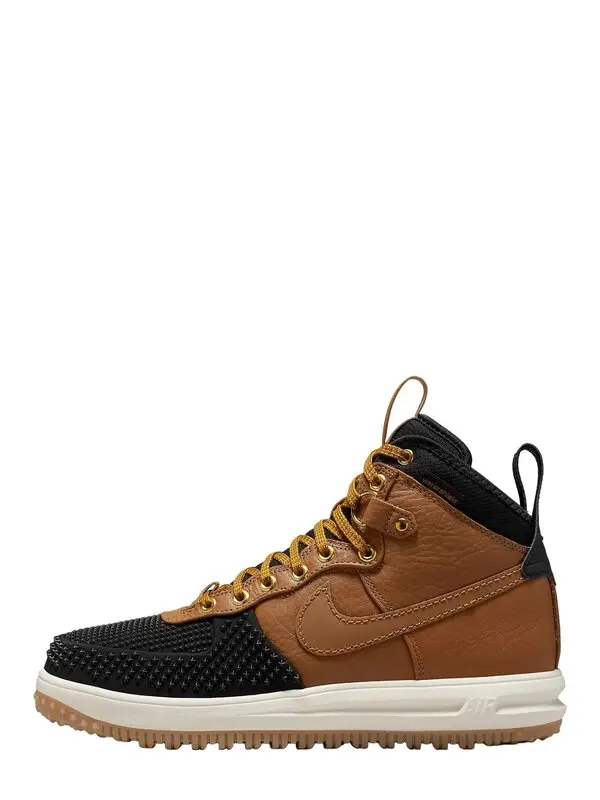 Nike Lunar Force 1 Duckboot High Top Lace Up - Brownblack
