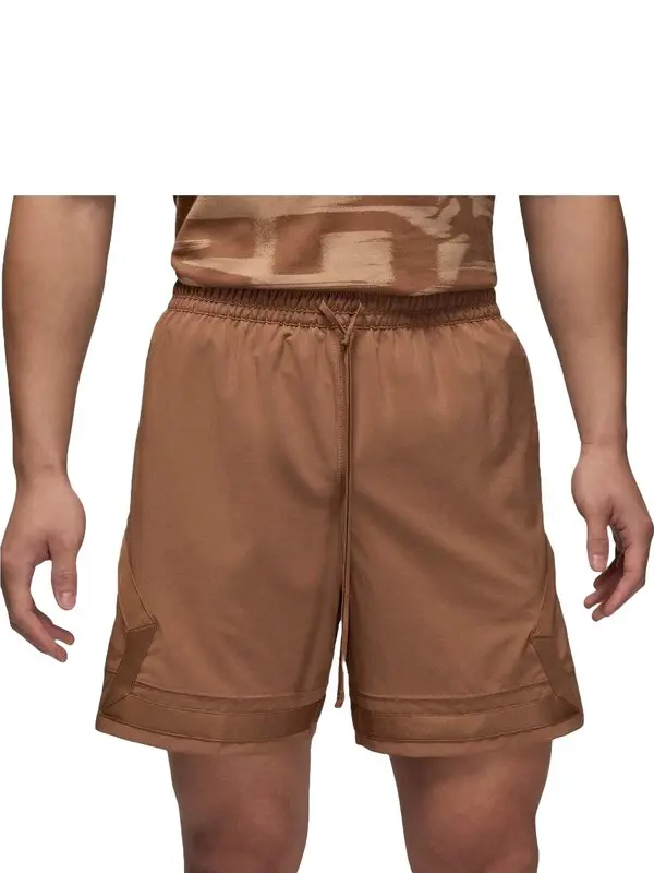 JORDAN Sport Dri-fit Diamond Shorts - Brown