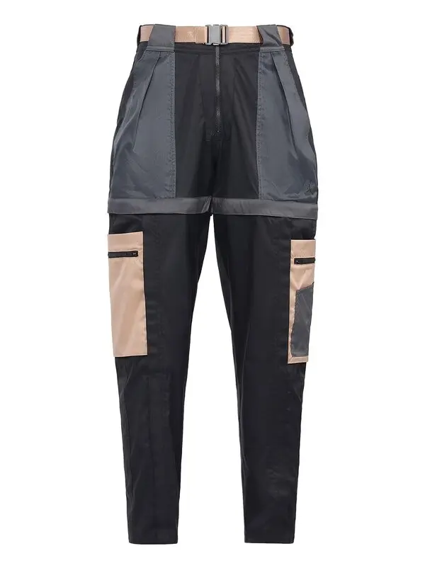 JORDAN Detachable Cargo Pants - Black
