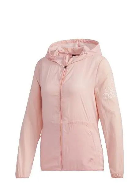 Adidas Windbreaker Jacket - Pinkred