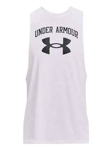 Under Armour Training Graphic Tank Top - White/black